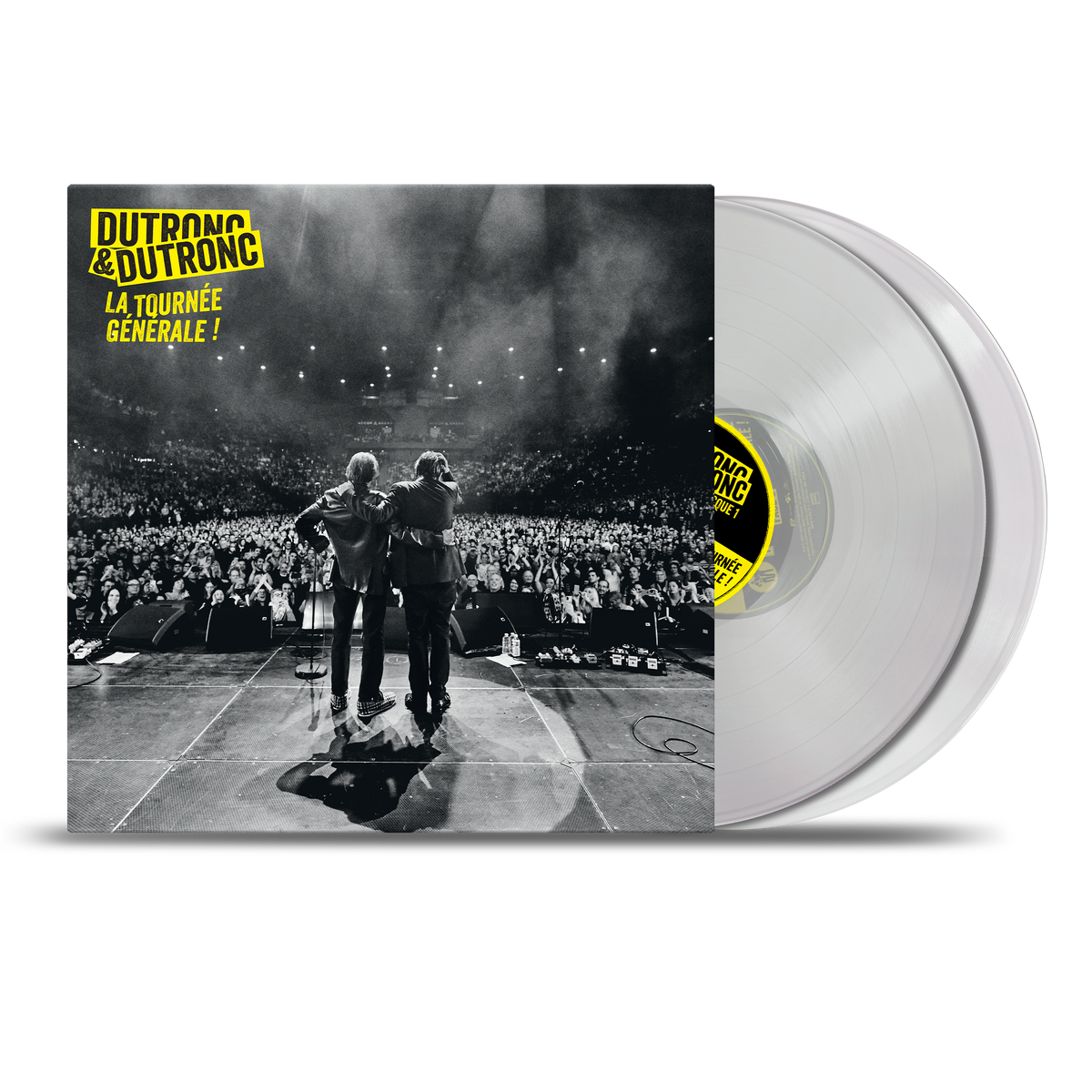 Double Vinyle Transparent "La Tournée Générale" - Store Thomas Dutronc