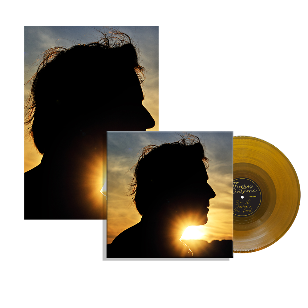 Pack Vinyle couleur dédicacé "Il n'est jamais trop tard" + Affiche déd ...